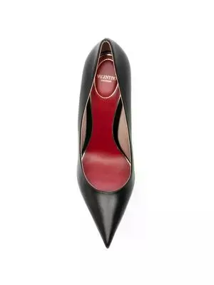 Valentino Garavani Vlogo Signature Leather Pumps