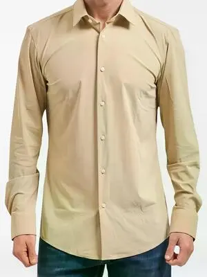 BOSS Slim-fit Button-up Shirt - Neutrals