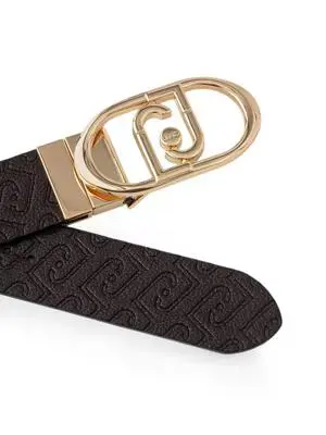 Liu Jo Logo Embossed Reversible Belt