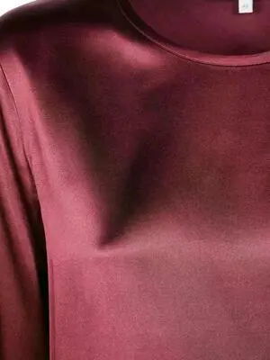 Antonelli Firenze Satin-finish Long-sleeve Top