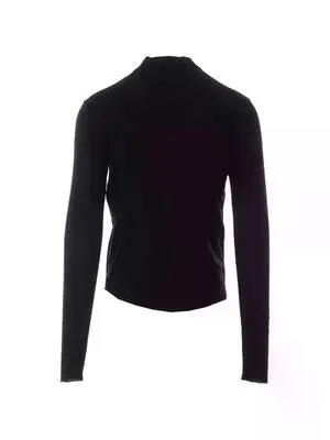 ANN DEMEULEMEESTER Lenart" Lace-up Detail High Neck Sweater
