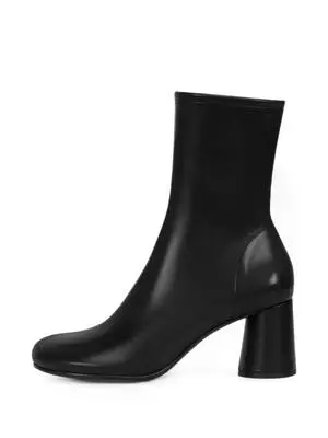 POTAMY Leather Ankle Boots