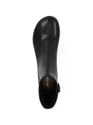 POTAMY Leather Ankle Boots