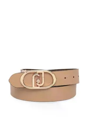 Liu Jo Monogram-embossed Reversible Belt