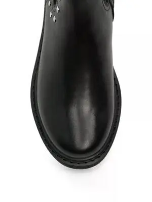 CULT Grace Stud-embellished Buckled Boots