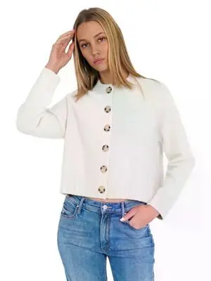 ARCHER CASHMERE ARCHER CASHMERE Nina Button-Up Knitted Cardigan