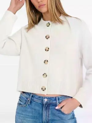 ARCHER CASHMERE ARCHER CASHMERE Nina Button-Up Knitted Cardigan