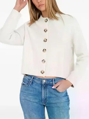 ARCHER CASHMERE Nina Button-up Knitted Cardigan