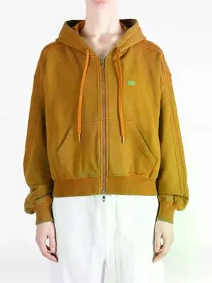 DIESEL® Faded Effect Zip-up Hoodie