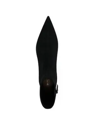 POTAMY Point-toe Suede Ankle Boots