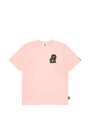 A BATHING APE X Baby Milo Graphic T-shirt - Pink