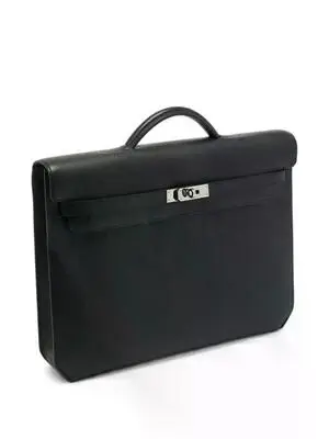 Hermès 2021 36 Kelly Dépêches Briefcase - Black
