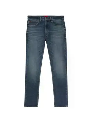 Hugo Whiskered-effect Jeans - Blue