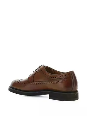 BERWICK 1707 Brogue Detail Lace-up Shoes