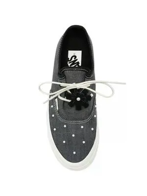 VANS Pearl Embellished Flower Sneakers