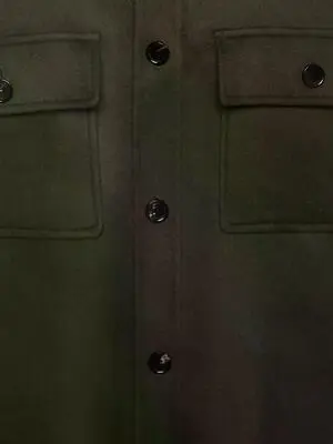 Loro Piana Jim Button-up Overshirt - Green