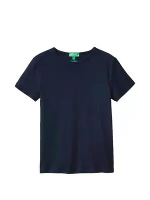 BENETTON Crewneck Short-sleeve T-shirt - Blue