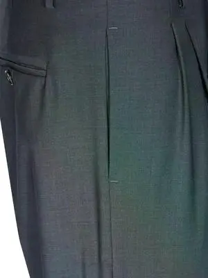 AMARANTO Pleated Straight-leg Trousers