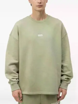 Hugo Logo-print Sweatshirt In Cotton Terry