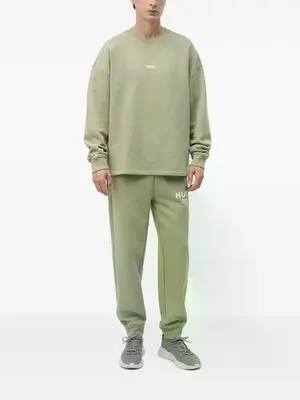 Hugo Logo-print Sweatshirt In Cotton Terry