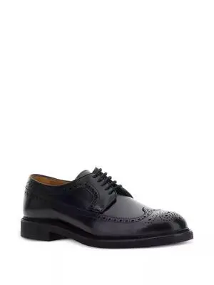 BERWICK 1707 Leather Brogue Shoes