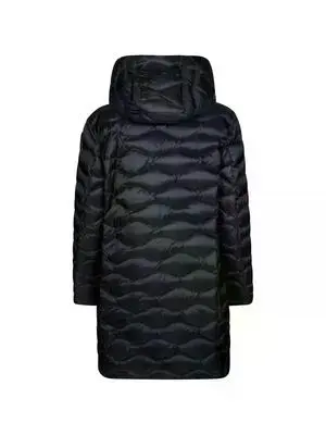 BLAUER. Lyne Wave-quilted Hooded Coat