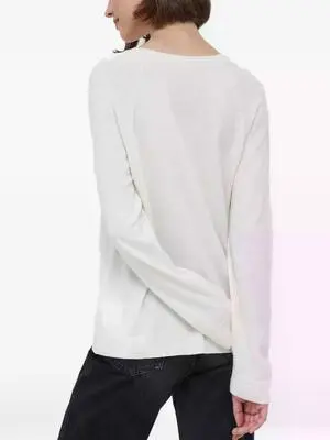 BENETTON Raglan-sleeve Fine-knit Sweater