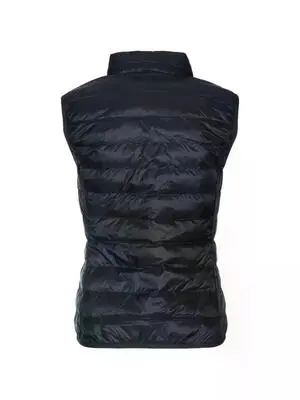 EA7 Quilted Logo-print Gilet