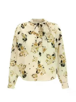 Isabel Marant Étoile Fedry Printed Silk Blouse