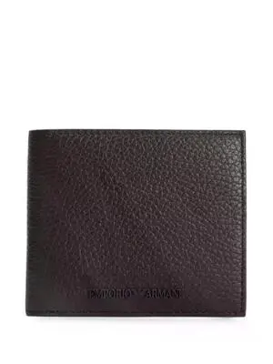 Emporio Armani Grainy Leather Wallet
