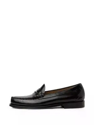 Karl Lagerfeld X G.h. Bass Penny Loafers - Black