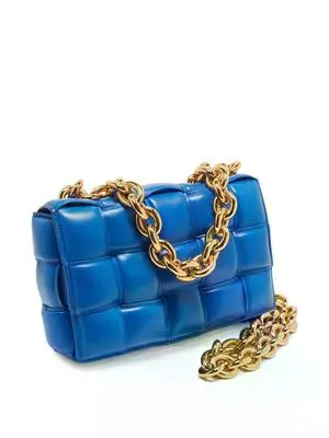 Bottega Veneta Padded Cassette Intreccio Shoulder Bag