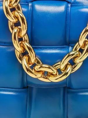 Bottega Veneta Padded Cassette Intreccio Shoulder Bag