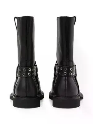 Karl Lagerfeld Sadie Studs Harness Boots