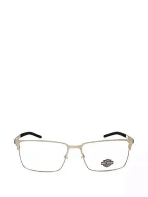 HARLEY-DAVIDSON Rectangle Full Rim Eyeglasses - Neutrals
