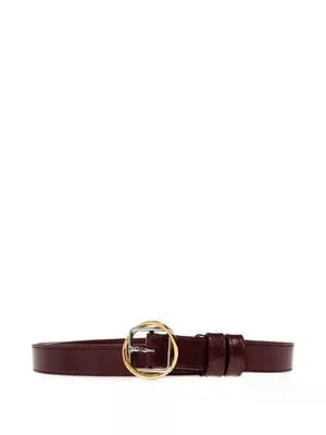Jacquemus Salon Leather Belt - Red
