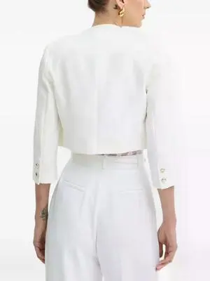 MORGAN Cropped Jacket With Button Cuffs