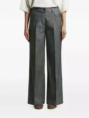 Peserico Metallic-effect Trousers