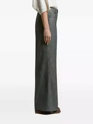 Peserico Metallic-effect Trousers