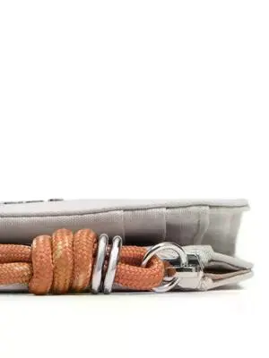 Bimba Y Lola Sand Nylon Compact Purse