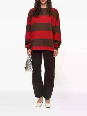 Bimba Y Lola Barrel Dark 5-pocket Denim Trousers