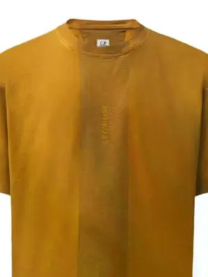 C.P. COMPANY Logo-print Panelled T-shirt