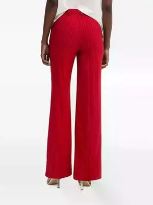 MORGAN Pinstripe Wide-leg Trousers