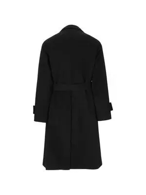 Tagliatore Heron Double-breasted Belted Coat