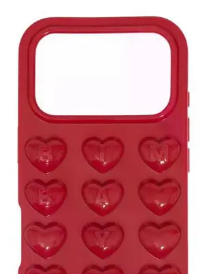 Bimba Y Lola Shiny Iphone 17 Pro Max Silicone Case - Red