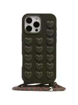 Bimba Y Lola Dark Shiny Silicone Case For Iphone 15 Pro Max - Green