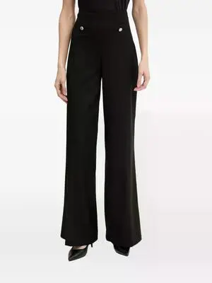 MORGAN Button-detail Wide-leg Trousers