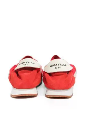 Bimba Y Lola Suede And Nylon 13 06 Sneakers