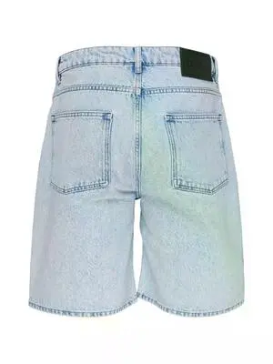 Drole De Monsieur Light-wash Denim Shorts