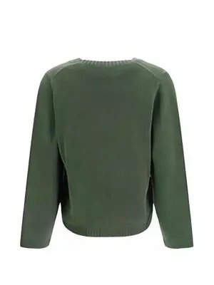 ALLUDE V-neck Cashmere Sweater